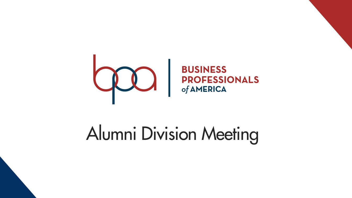 National BPA Alumni Division Meeting - BPA Member Gateway